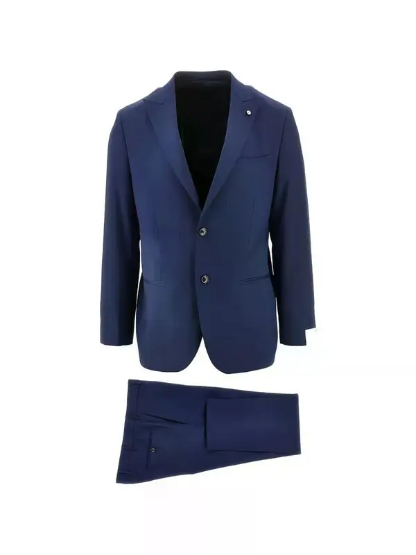 LUIGI BIANCHI Single-breasted Wool Suit