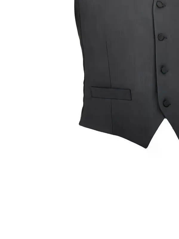 LUIGI BIANCHI Single-breasted Waistcoat