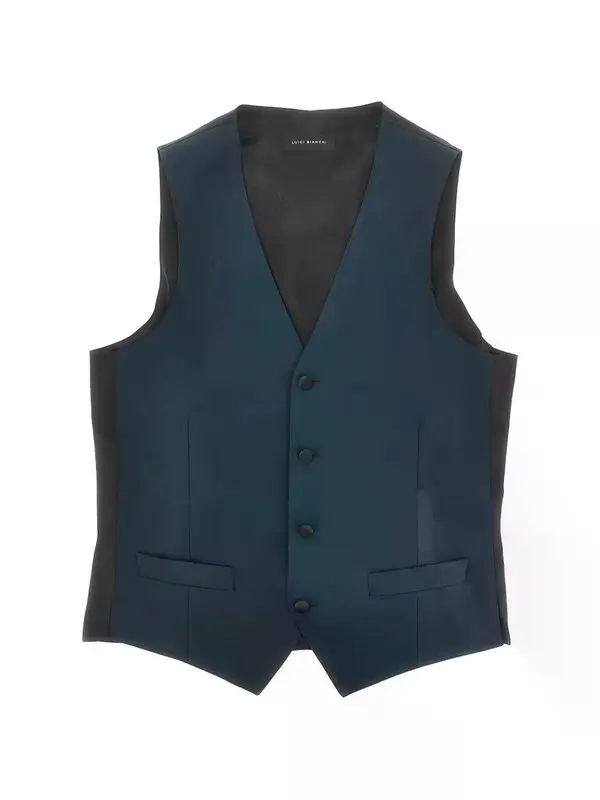 LUIGI BIANCHI Single-breasted Waistcoat