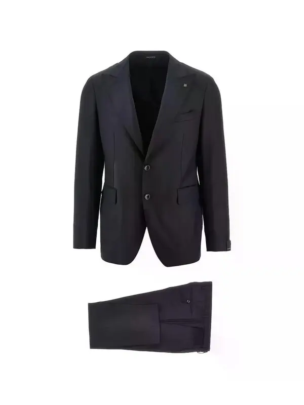 Tagliatore Peak-lapel Single-breasted Suit