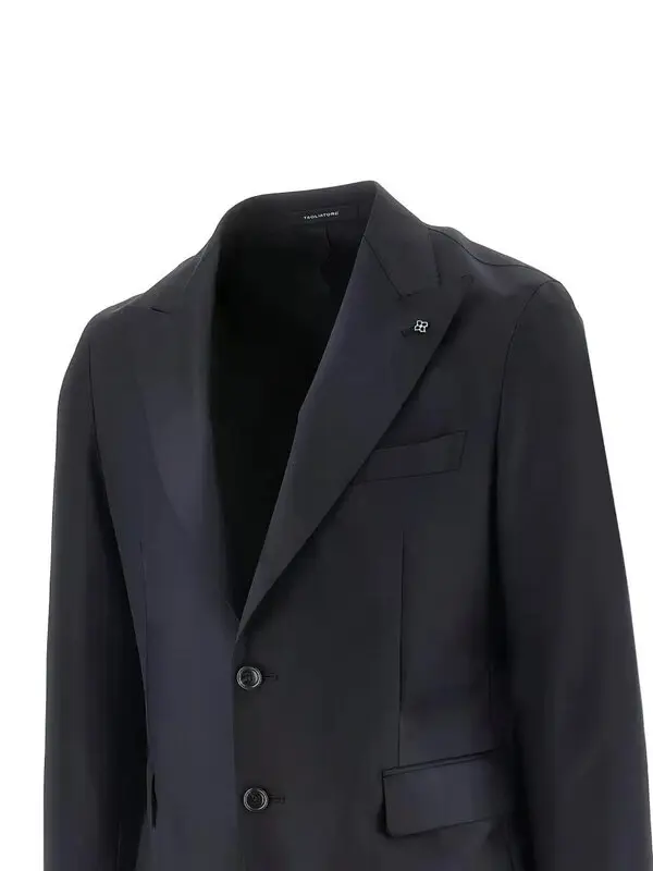 Tagliatore Peak-lapel Single-breasted Suit