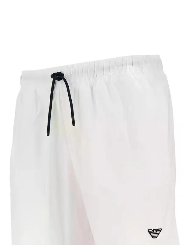 Emporio Armani Logo Patch Swim Shorts