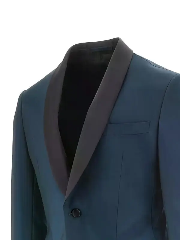 LUIGI BIANCHI Shawl-lapel Single-breasted Suit
