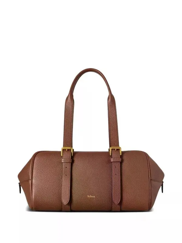 Mulberry Buckle-strap Tote Bag - Brown
