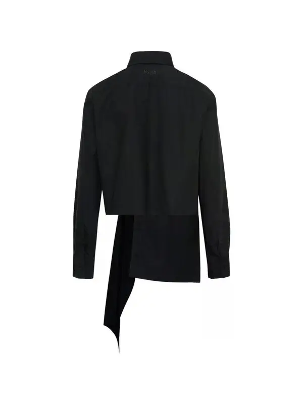 MSGM Asymmetric Hem Shirt