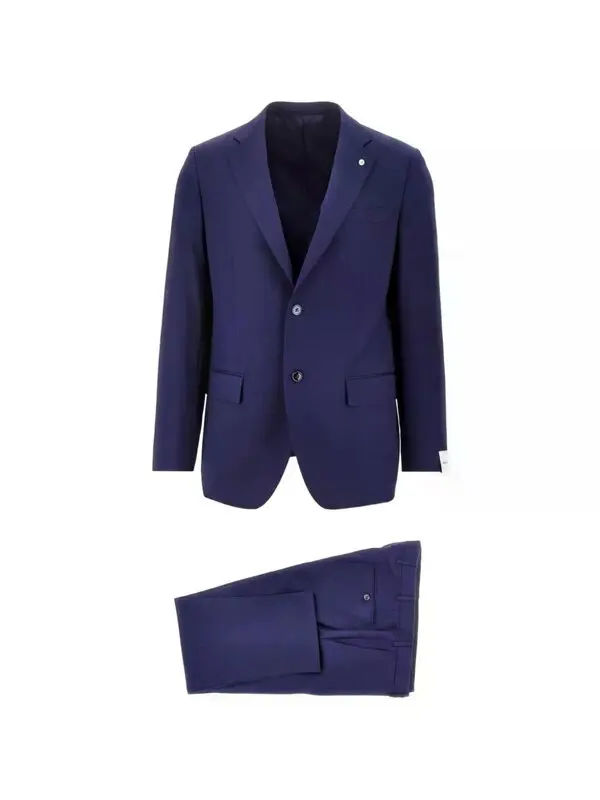 LUIGI BIANCHI Single-breasted Wool Suit