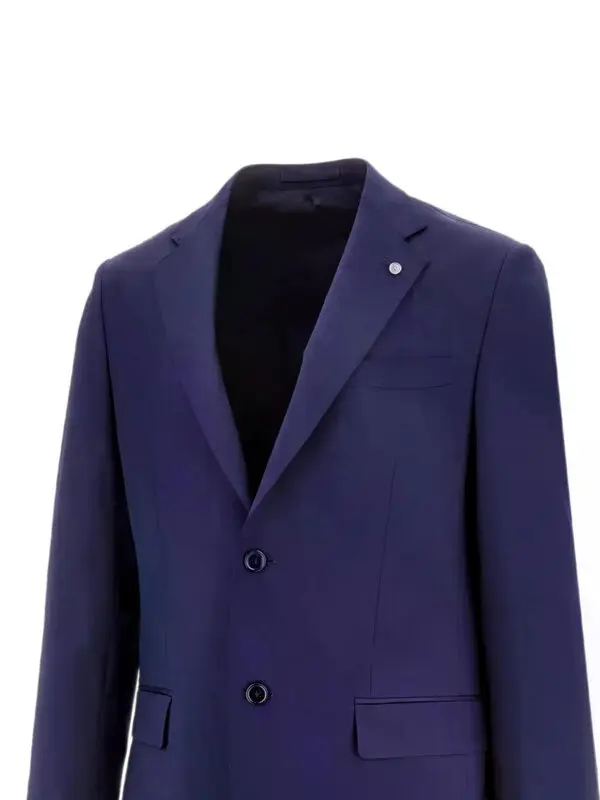 LUIGI BIANCHI Single-breasted Wool Suit