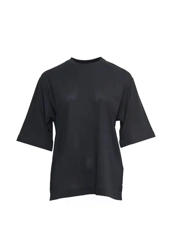Jacquemus Le T-shirt Ventadou Logo Patch T-shirt - Black