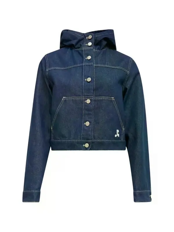 REST & RECREATION Hooded Denim Jacket
