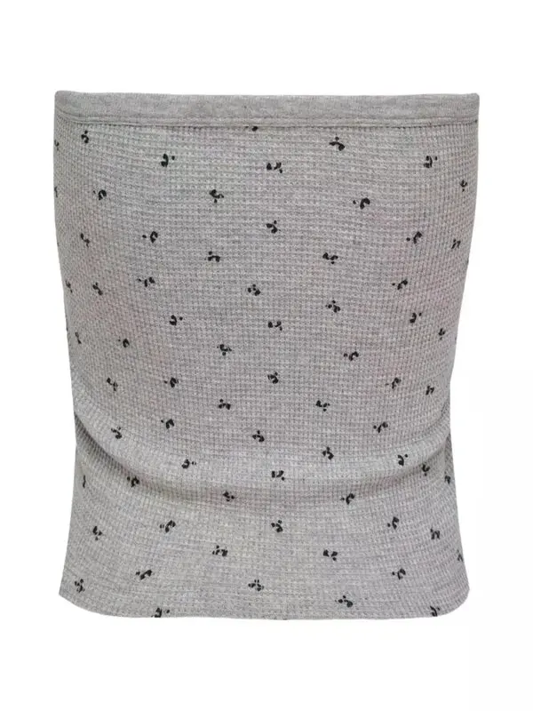 REST & RECREATION Logo Print Tube Top
