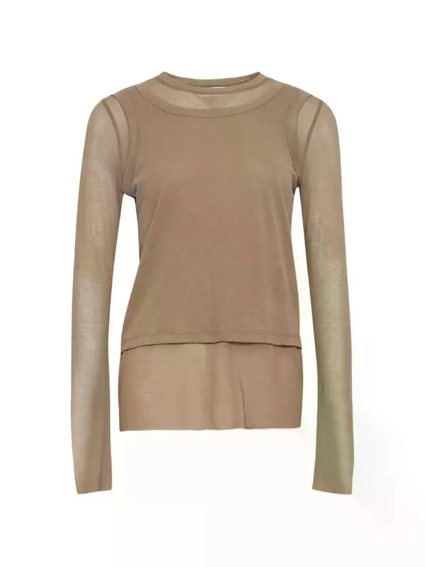 MELITTA BAUMEISTER Layered Long-sleeve Top - Neutrals