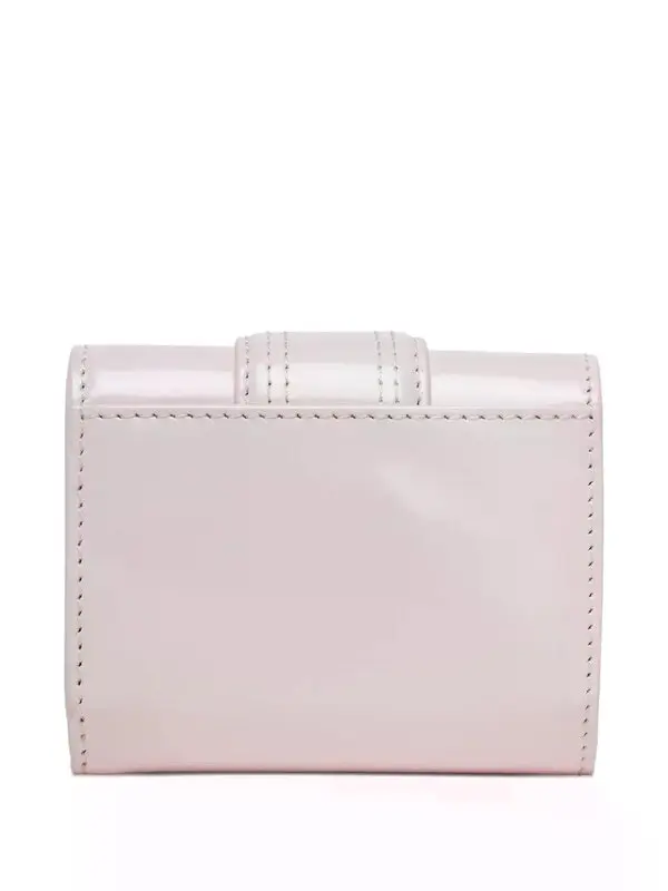 Jacquemus Le Compact Bambino Patent-leather Wallet