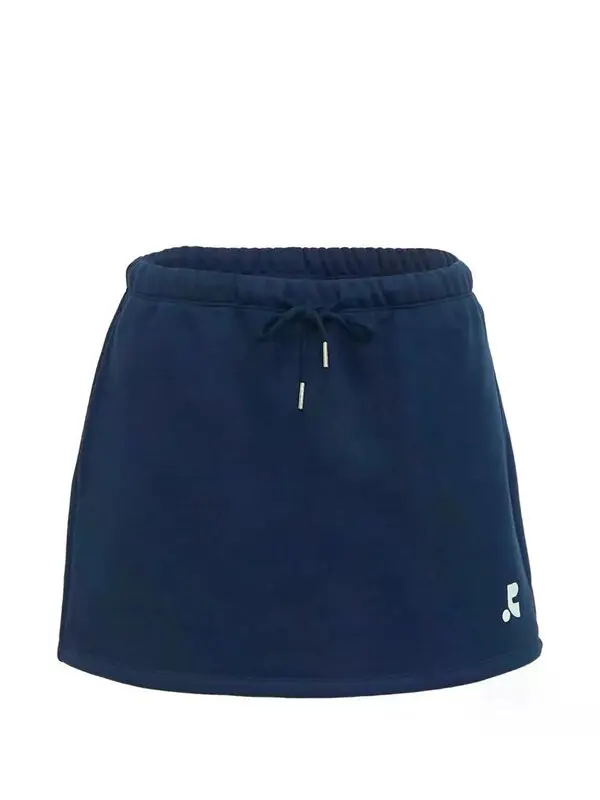 REST & RECREATION Drawstring Skirt - Blue