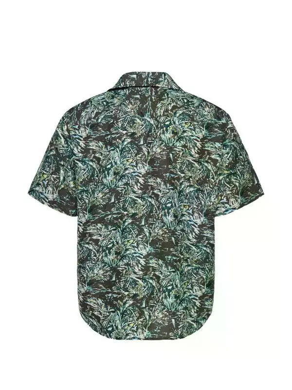Auralee Printed Silk Shirt
