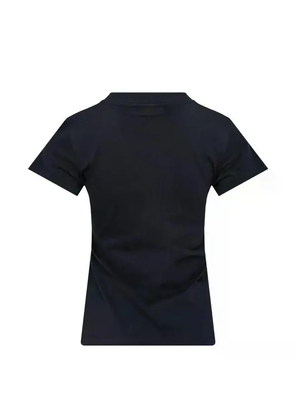 GANNI Logo Embroidered T-shirt