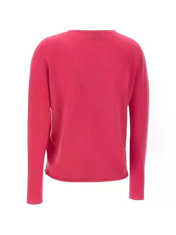 SWEET CASHMERE Sweat Cashmere Ayla Rolled-finish Sweater