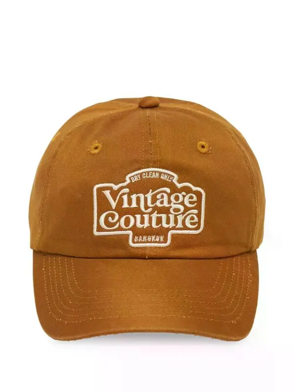 DRY CLEAN ONLY Embroidered Logo Cap