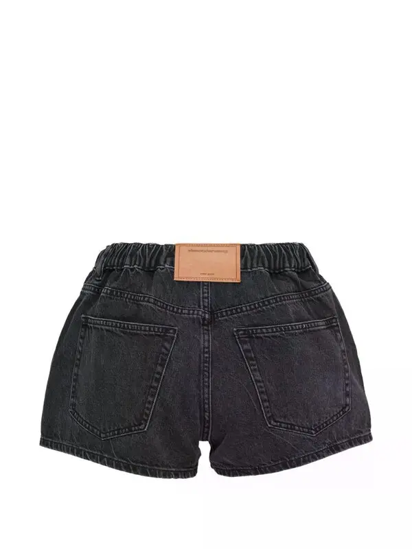 Alexander Wang Marathon Crystal-drawstring Shorts