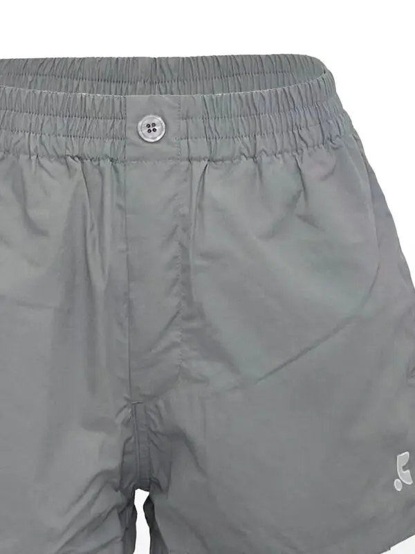REST & RECREATION Elasticated Waist Shorts With Button Detail