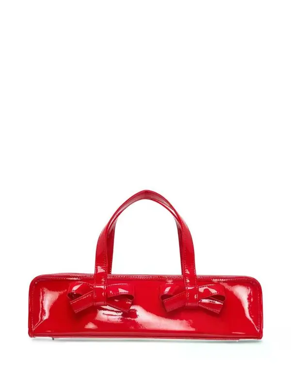 Comme Des Garçons Patent Ribbon Shoulder Bag