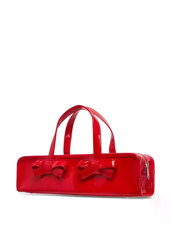 Comme Des Garçons Patent Ribbon Shoulder Bag