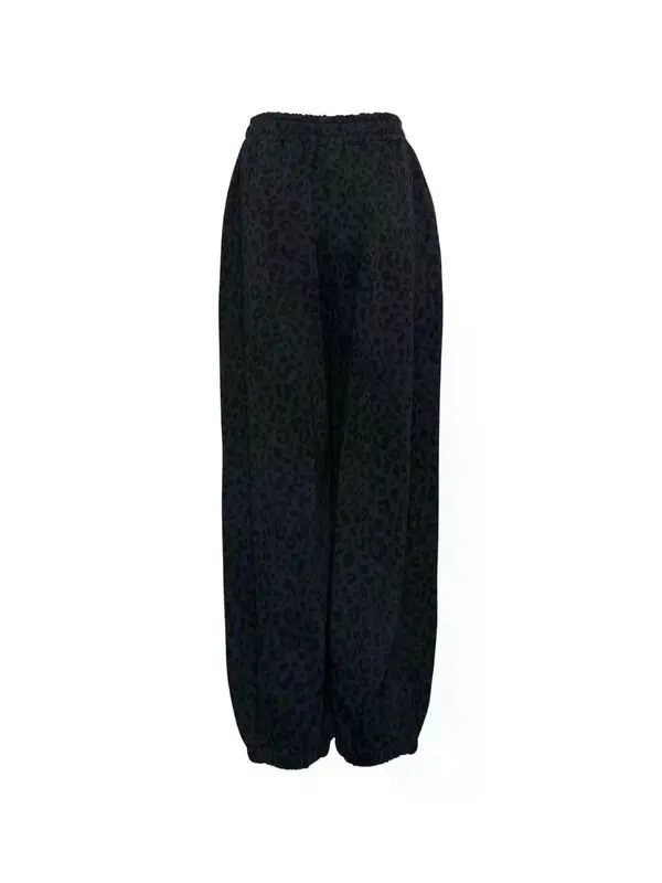 MARDI MERCREDI Leopard Print Track Pants