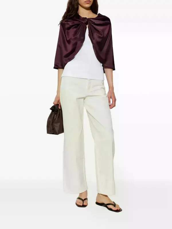 BY MALENE BIRGER Pinlos Knot-detail Cape