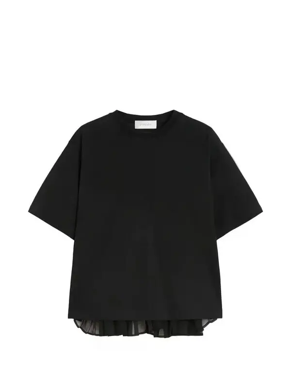 Sportmax Cotton T-shirt - Black