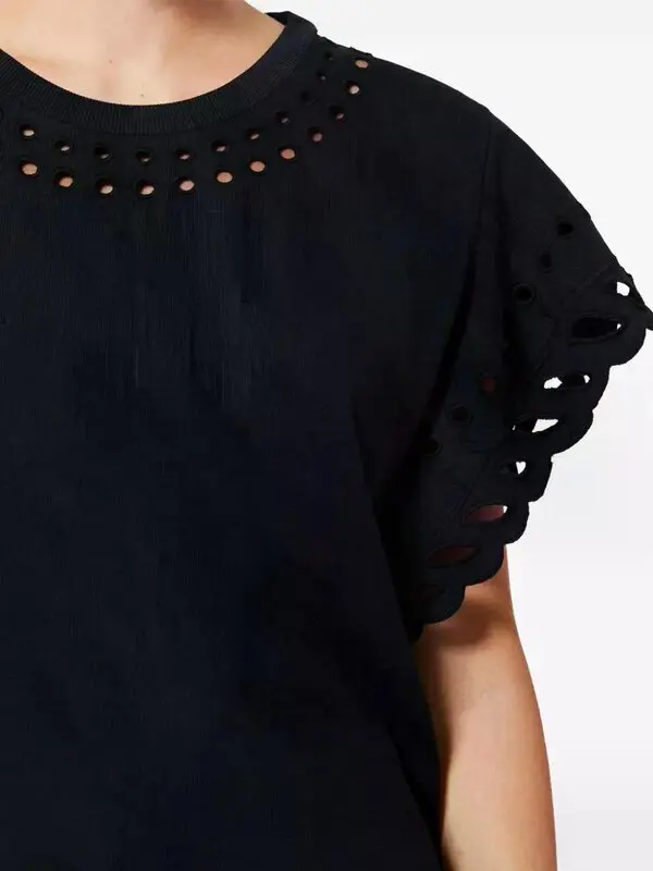 Isabel Marant Étoile Orlane Eyelet Embellished Dress