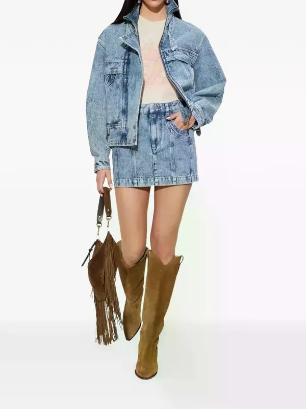 Isabel Marant Étoile Juana Panelled Mini Skirt