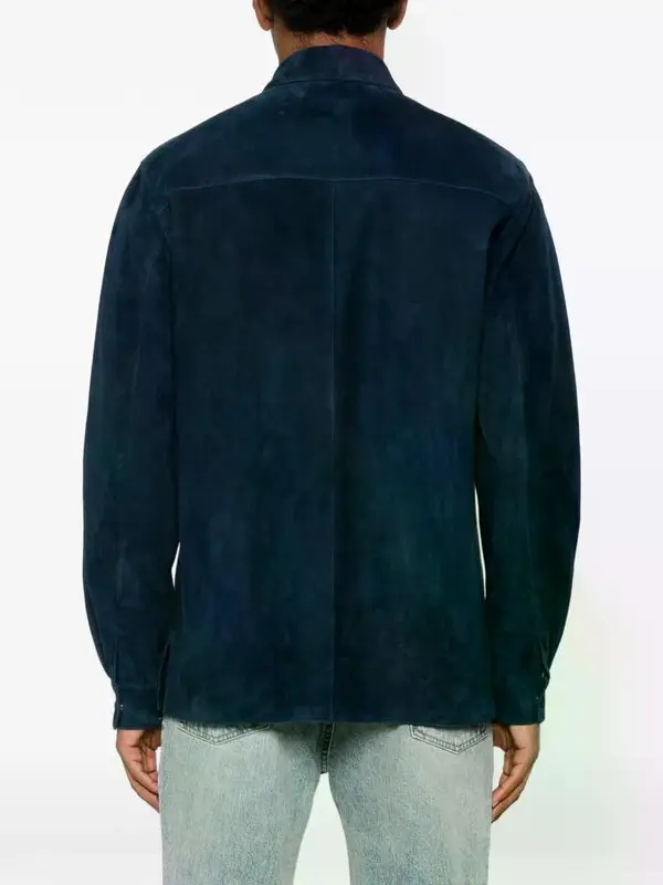 Valentino Garavani Vlogo Suede Jacket