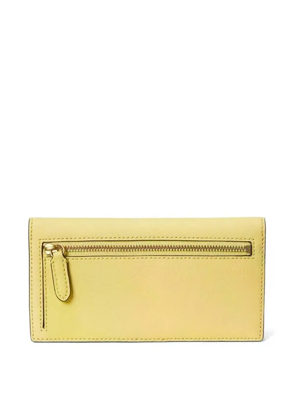Ralph Lauren Logo-plaque Leather Wallet