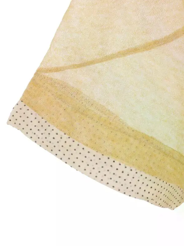 Undercover Layered Effect Semi-sheer T-shirt
