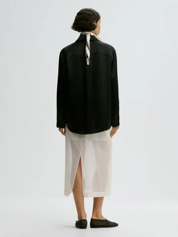 BY MALENE BIRGER Audrey Satin Shirt