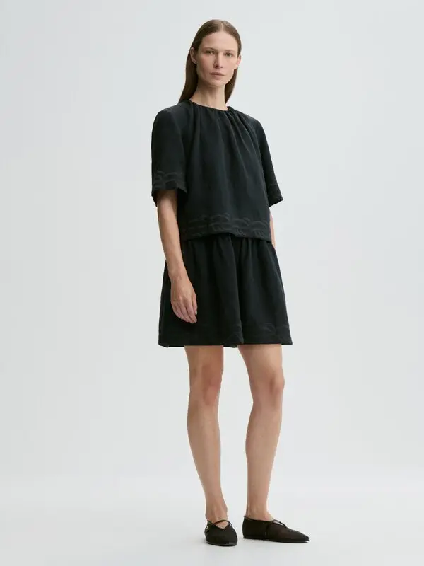 BY MALENE BIRGER Jania Linen Mini Dress
