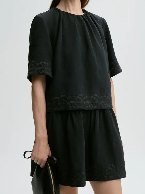 BY MALENE BIRGER Jania Linen Mini Dress