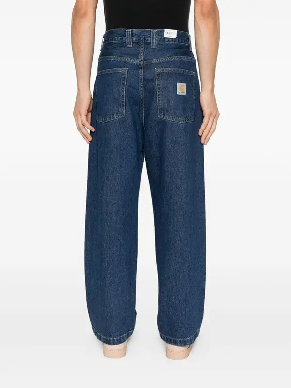 Carhartt Work In Progress Denim Cotton Jeans - Blue