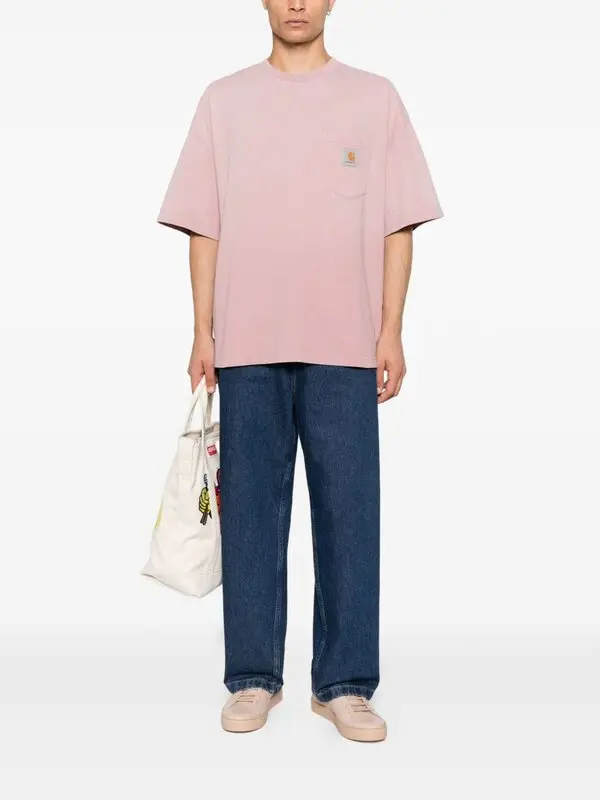 Carhartt Work In Progress Denim Cotton Jeans - Blue