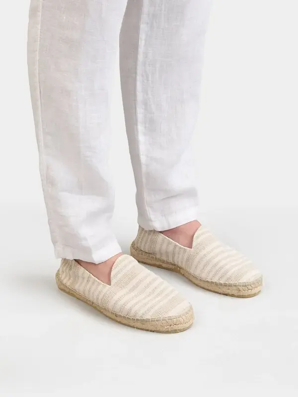 Manebí Striped Cotton Espadrilles