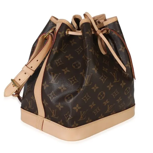 LOUIS VUITTON Monogram Canvas Petit Noé Nm Bucket Bag