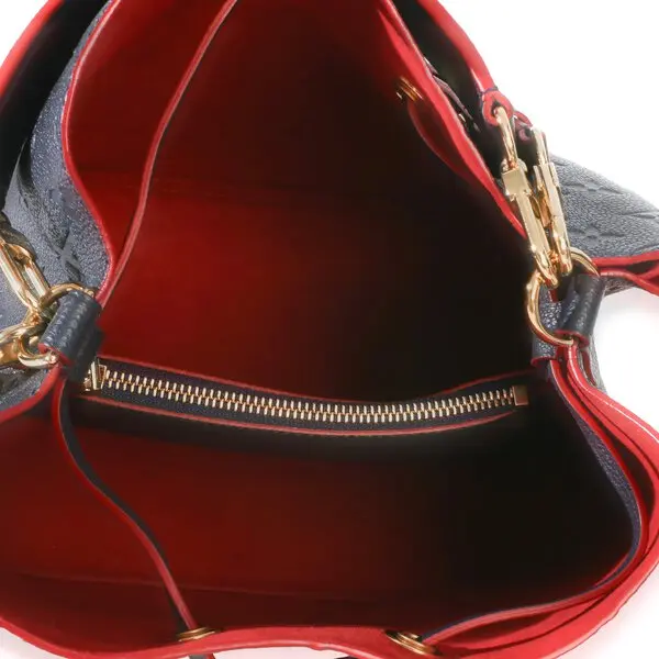 LOUIS VUITTON Monogram Empreinte Neonoe Mm Shoulder Bag - Blue