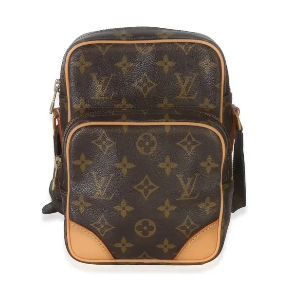 LOUIS VUITTON Monogram Canvas Amazone Shoulder Bag - Brown