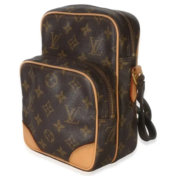 LOUIS VUITTON Monogram Canvas Amazone Shoulder Bag - Brown