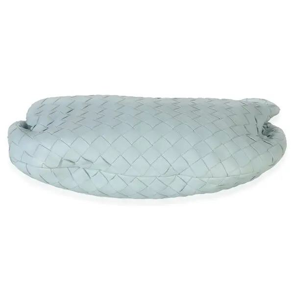 Bottega Veneta Teal Washed Nappa Intrecciato Teen Jodie Bag