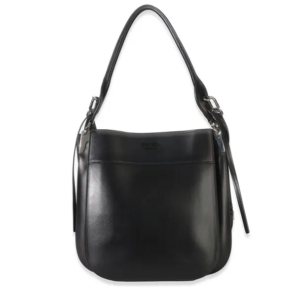 Prada Calfskin City Margit Bag - Black