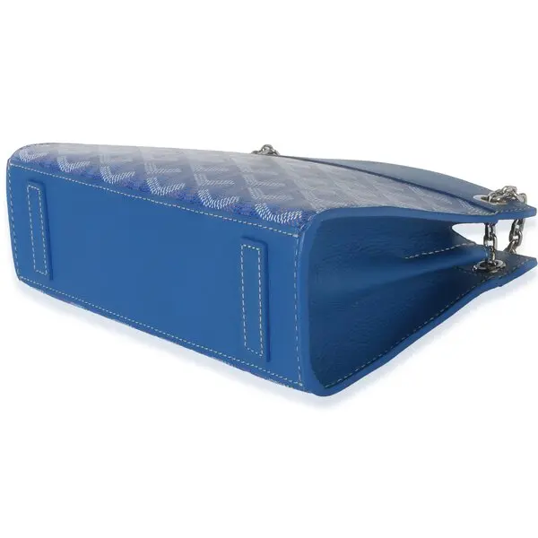 Goyard Paris Rouette Shoulder Bag In Canvas - Blue