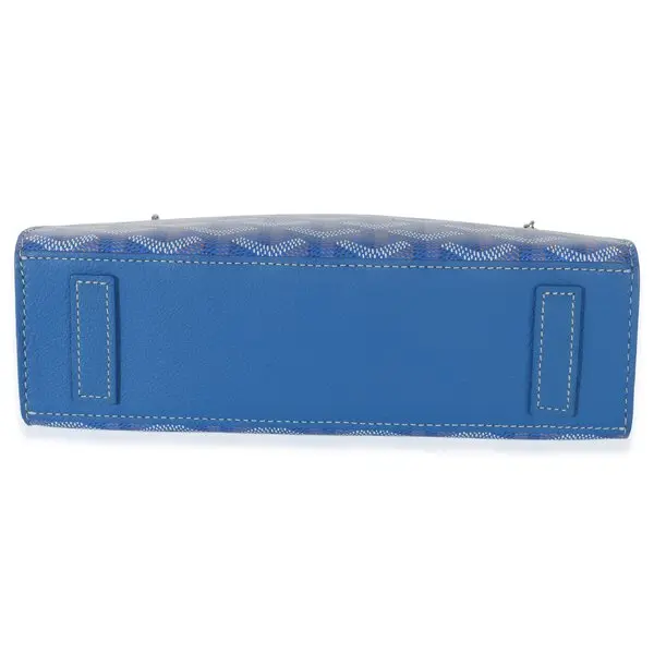 Goyard Paris Rouette Shoulder Bag In Canvas - Blue