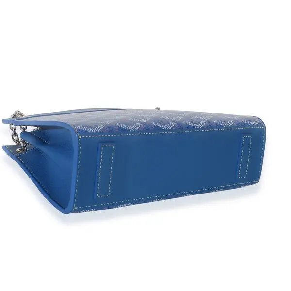 Goyard Paris Rouette Shoulder Bag In Canvas - Blue