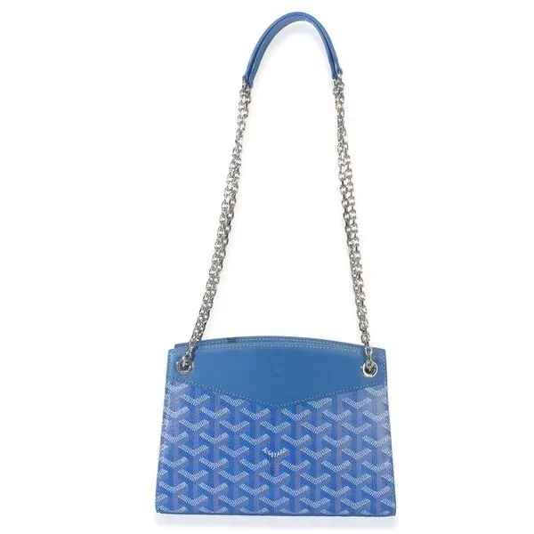 Goyard Paris Rouette Shoulder Bag In Canvas - Blue