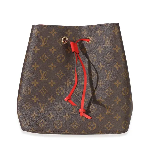 LOUIS VUITTON Monogram Canvas Neonoe Mm Bucket Bag - Brown